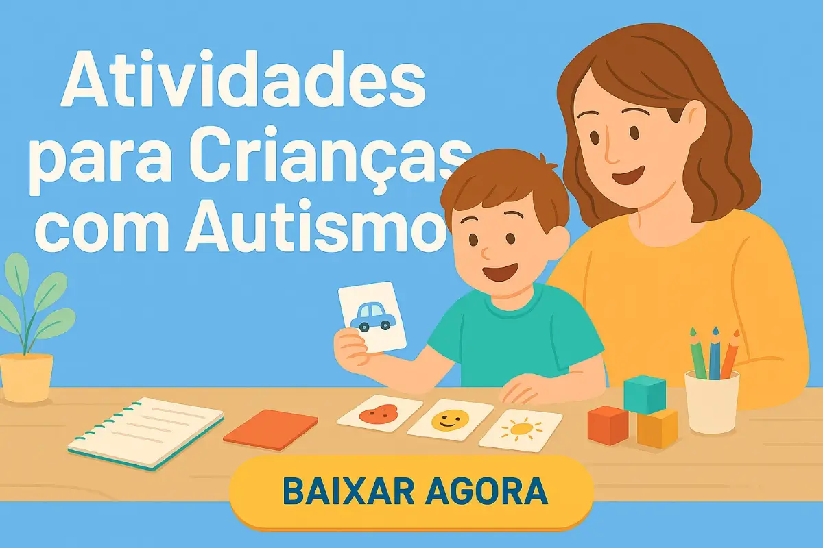 Atividades para crianças com autismo em PDF para imprimir